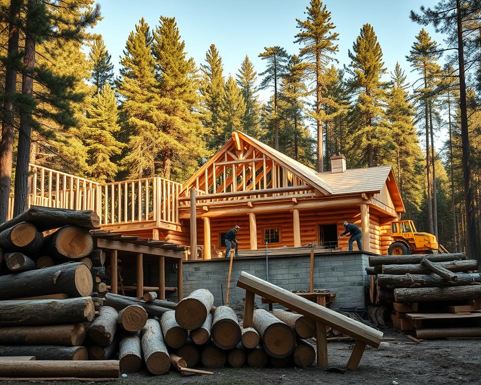 What is the difference between a lodge and a log cabin? Garden-Blog